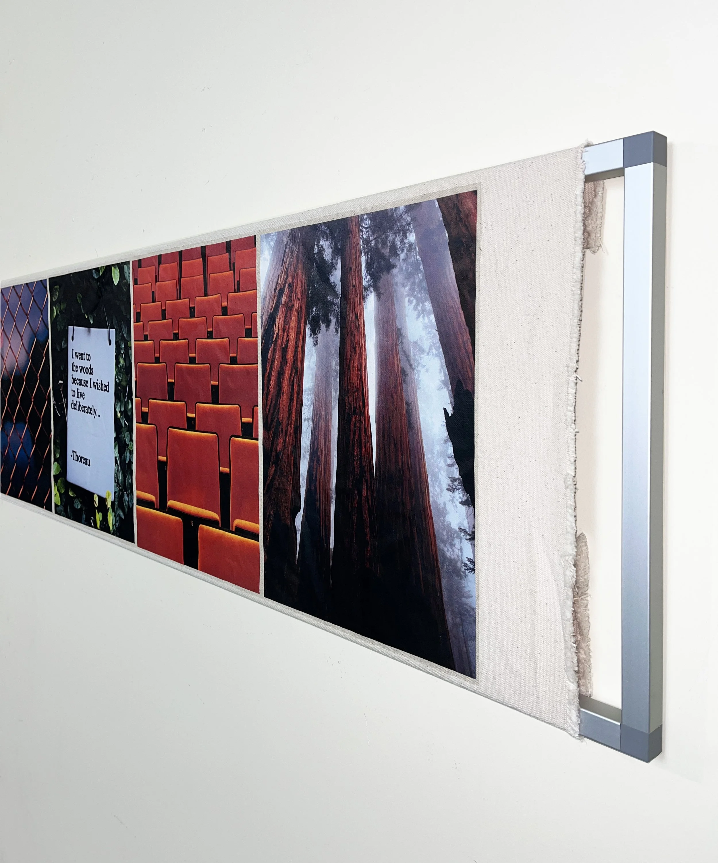 Art Burned Canvas by Artist Ed Barr — EDBARR