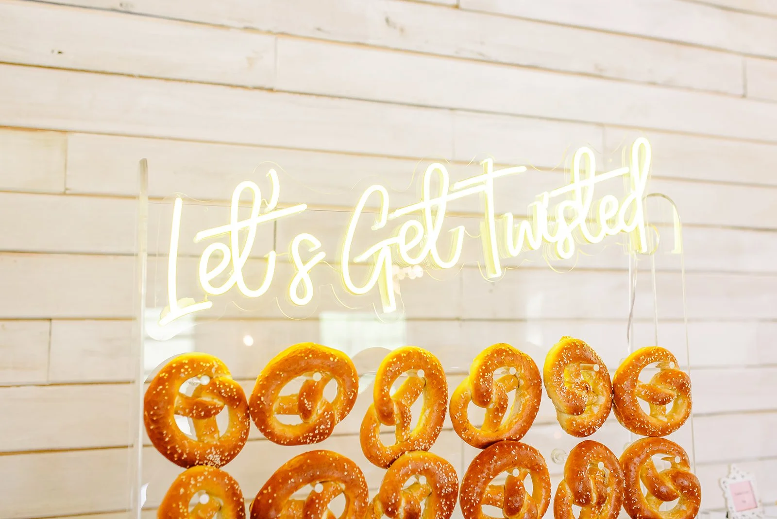 Pretzel Wall | Tasty Stations By Stacy