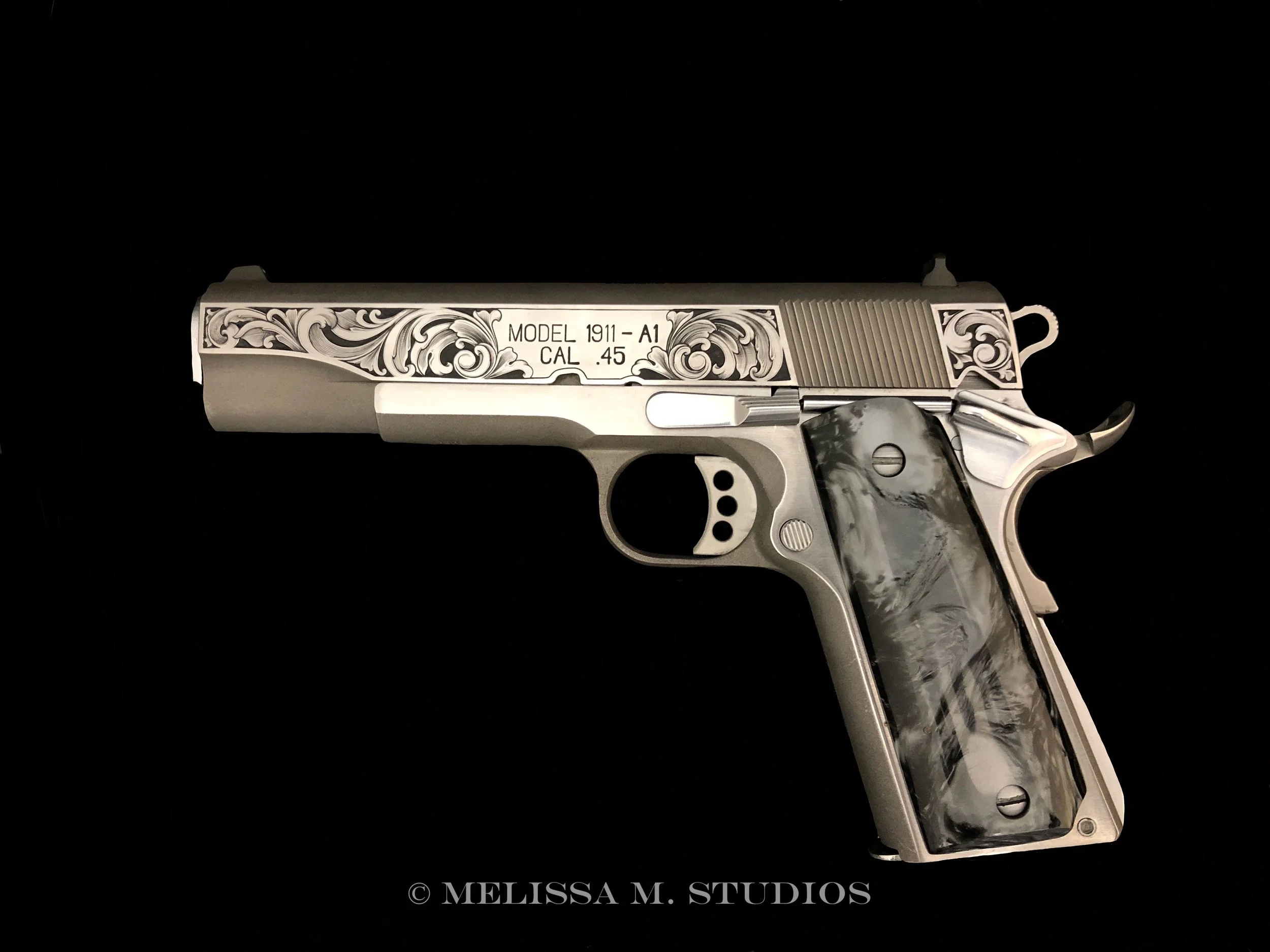 Engraved 1911 Slides