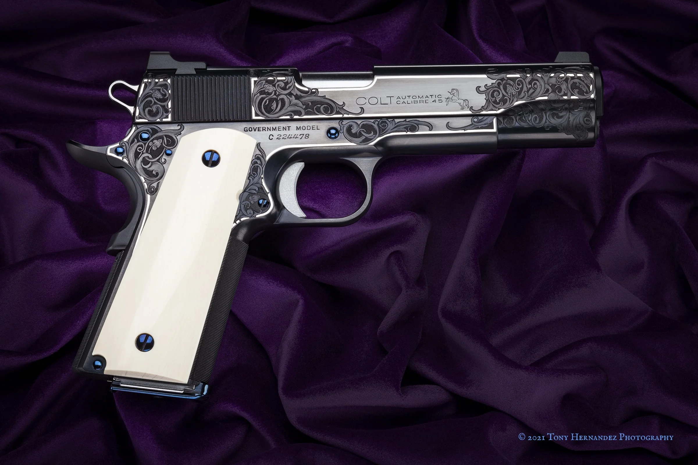 Custom Pistol Engraving