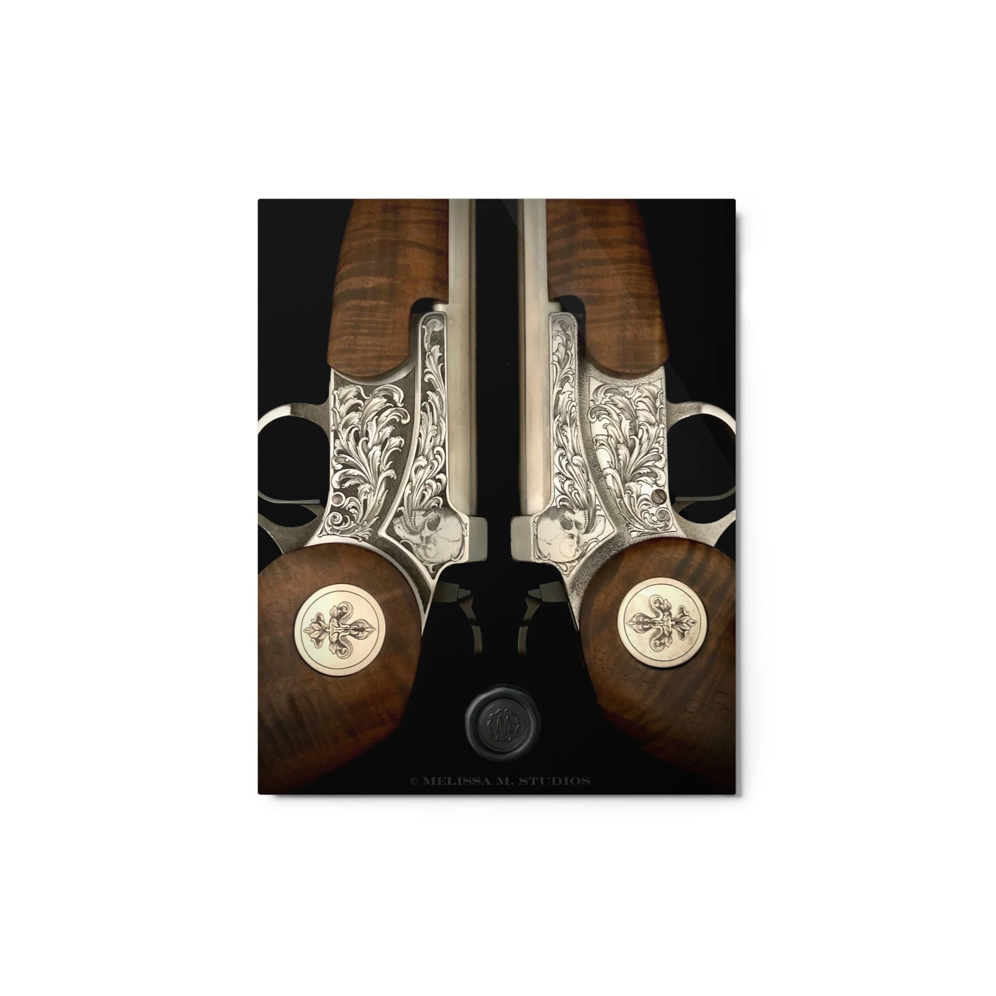 Metal Print - John Wick 4 Engraved Thompson Encore Dueling Set ...