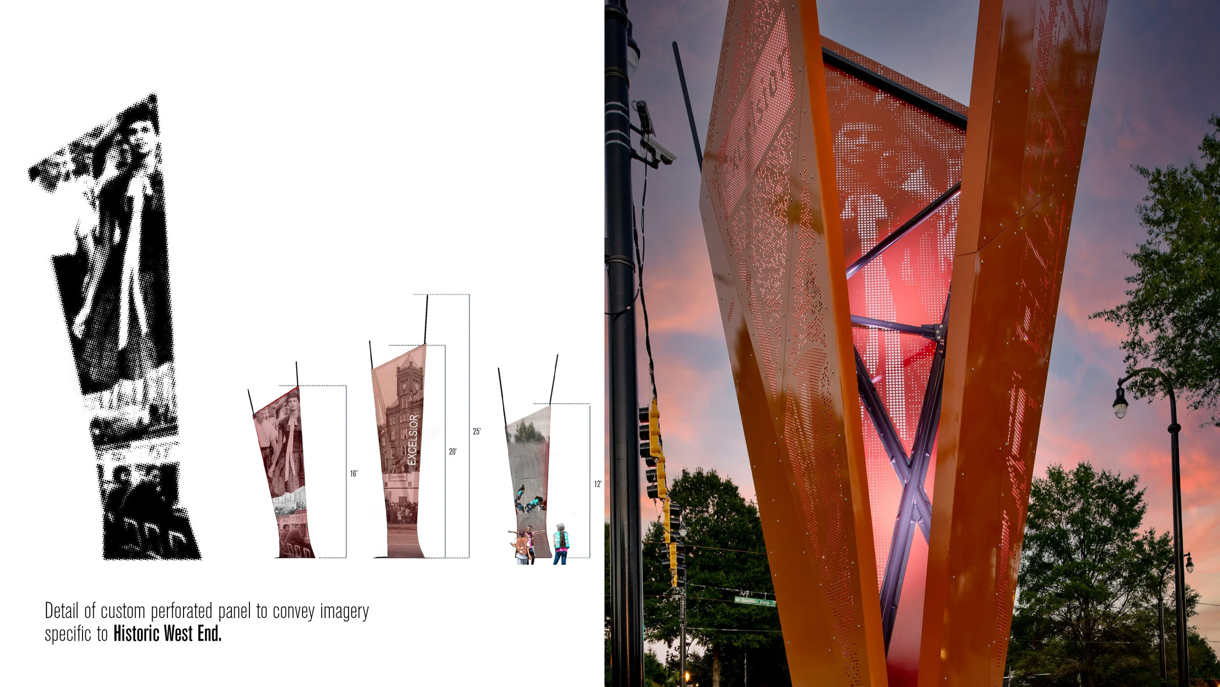 Five Points Plaza + Trade Street — EVOKE Studio