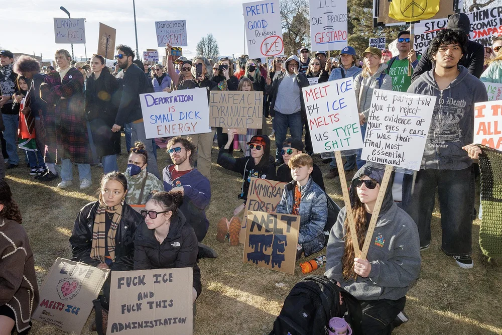 High School Students from Metro Denver Join National ICE Out Protests ...