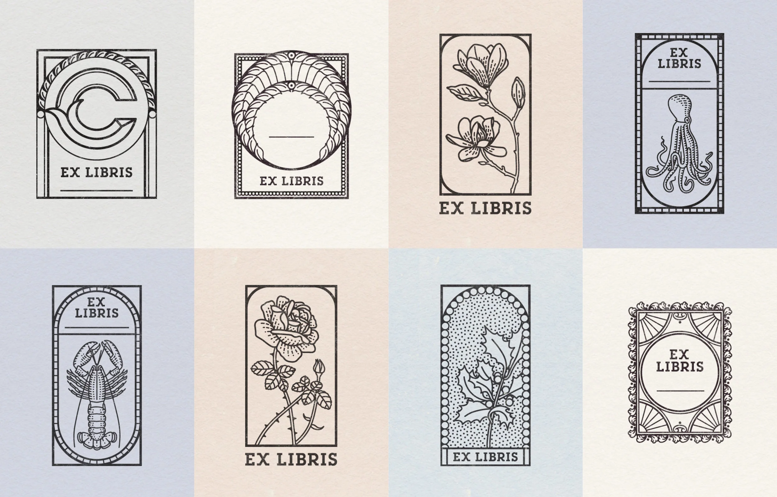 claradelorenzi.com—Ex Libris Room