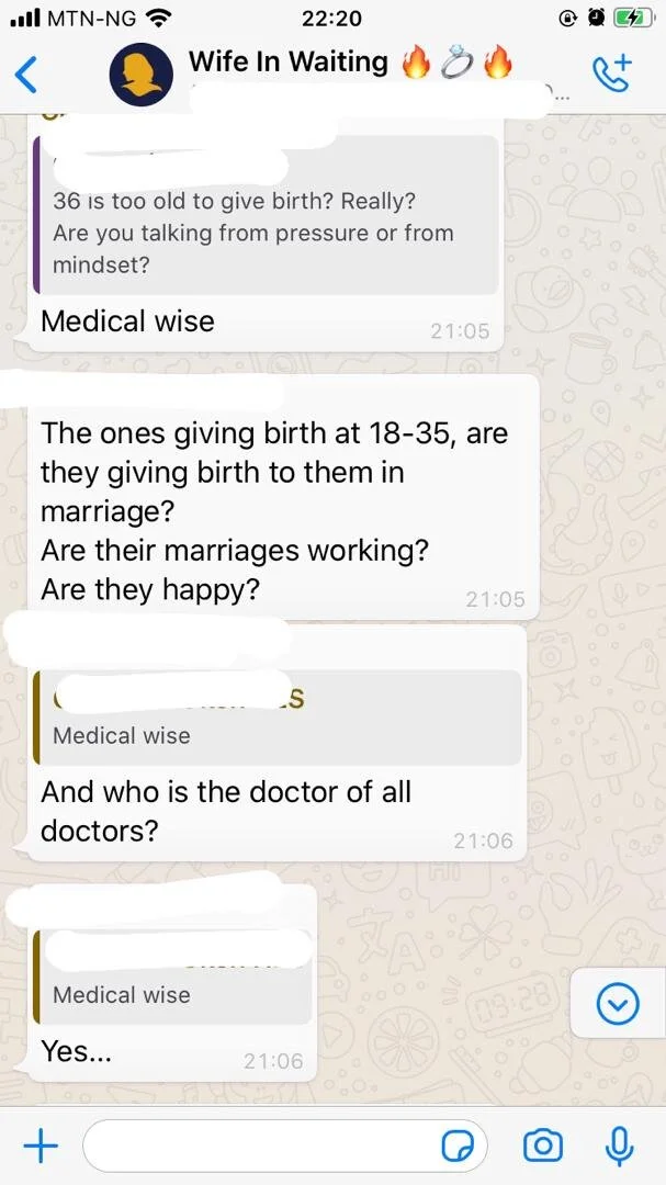 WIFE IN WAITING SISTERHOOD — Tolu Falode I Relationship Counselor