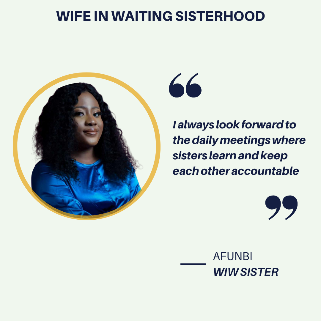 WIFE IN WAITING SISTERHOOD — Tolu Falode I Relationship Counselor