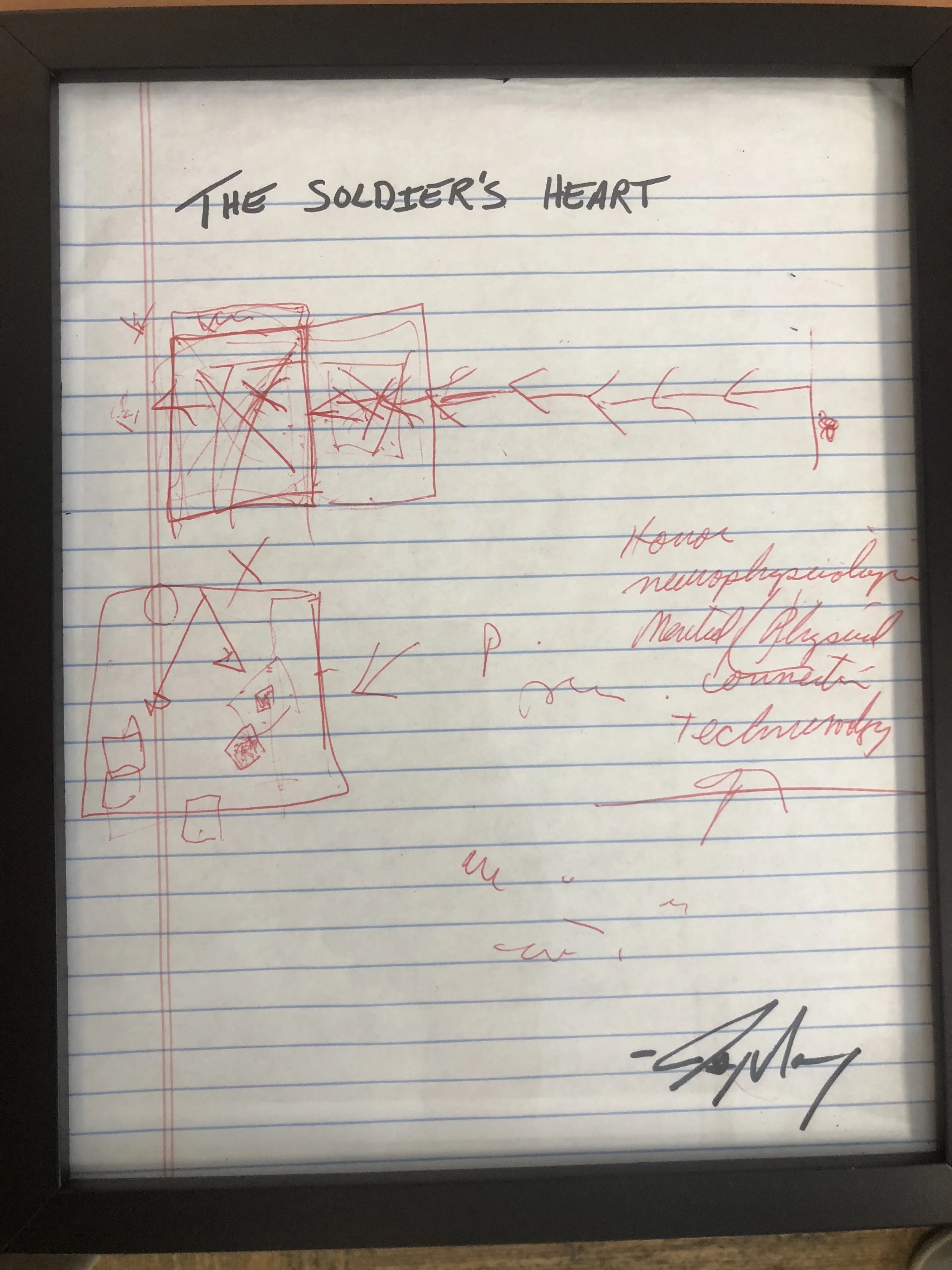 Soldier's Heart Original Plan — The Soldier's Heart