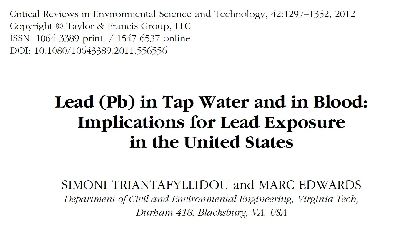 the science — campaign for lead free water