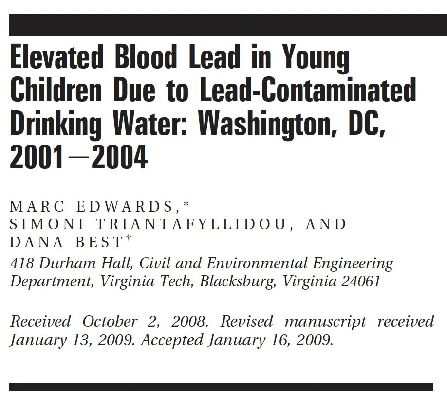 the science — campaign for lead free water