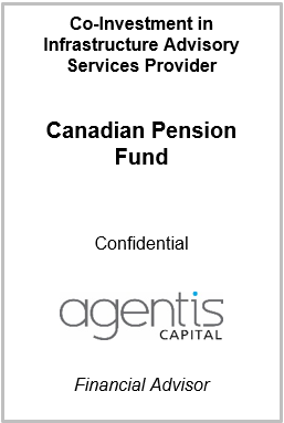 INFRASTRUCTURE — Agentis Capital