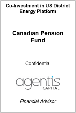 INFRASTRUCTURE — Agentis Capital