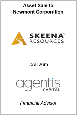 MINING — Agentis Capital