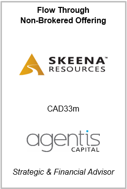 MINING — Agentis Capital