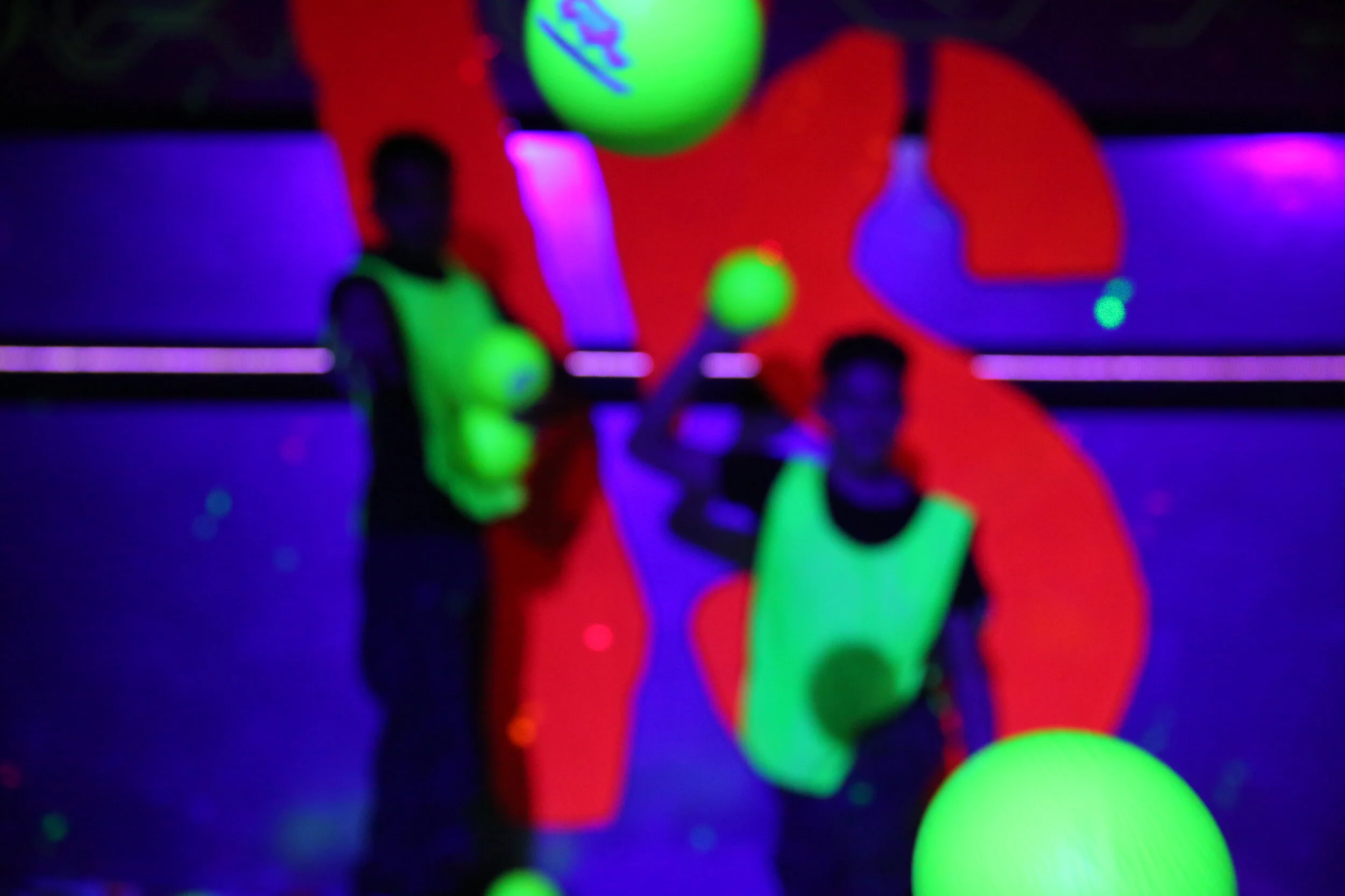 Black Light Dodgeball — Nerf Wars Toronto