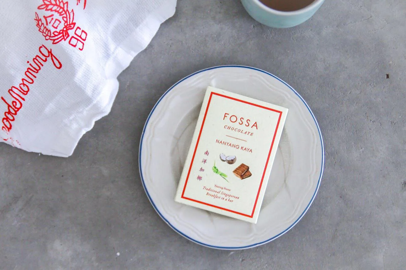 Nanyang Kaya - Breakfast in a Chocolate Bar — Fossa Chocolate