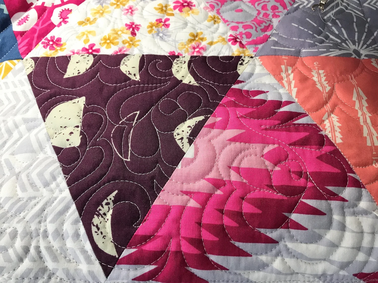 Mein Triangularity-Quilt — SpulenTango