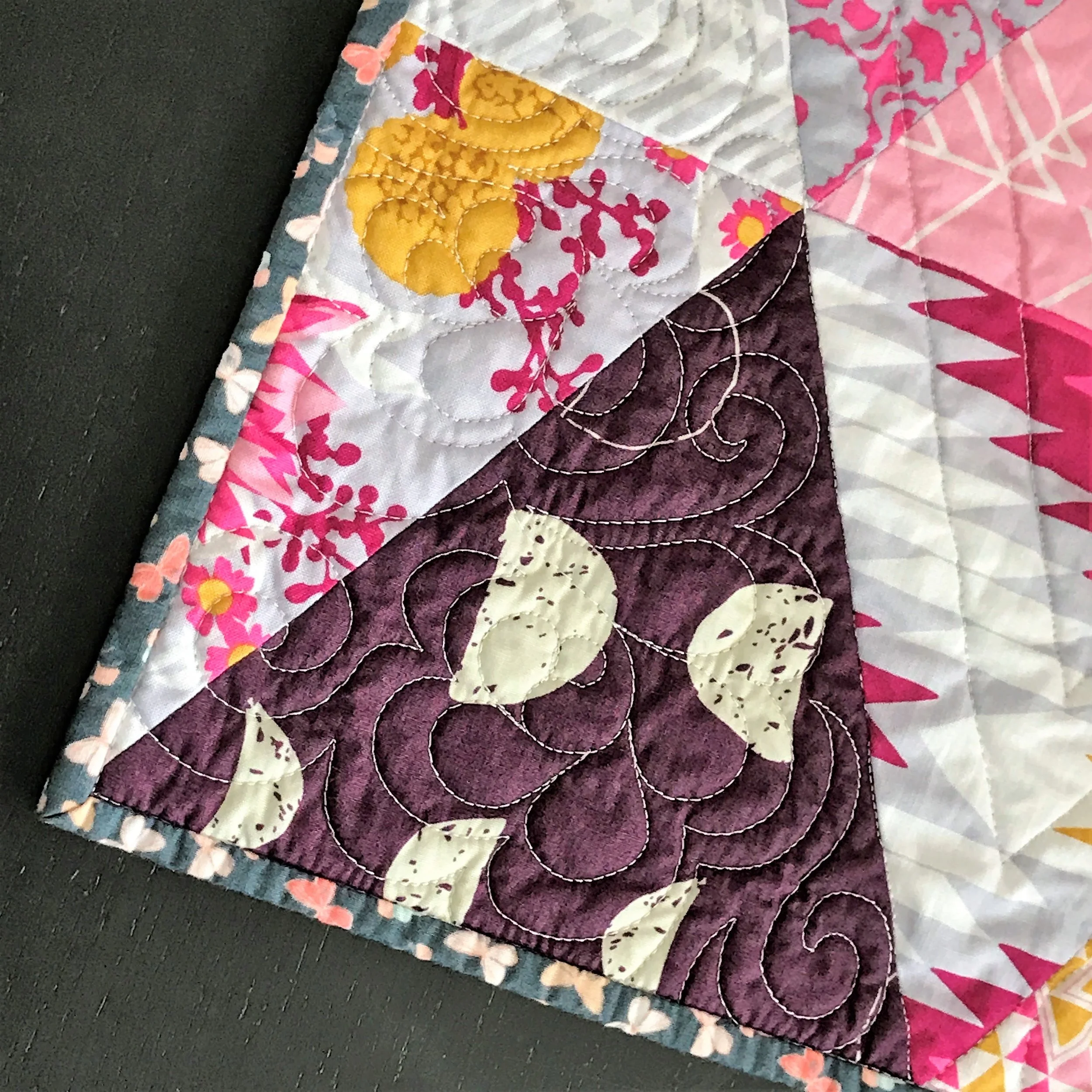 Mein Triangularity-Quilt — SpulenTango
