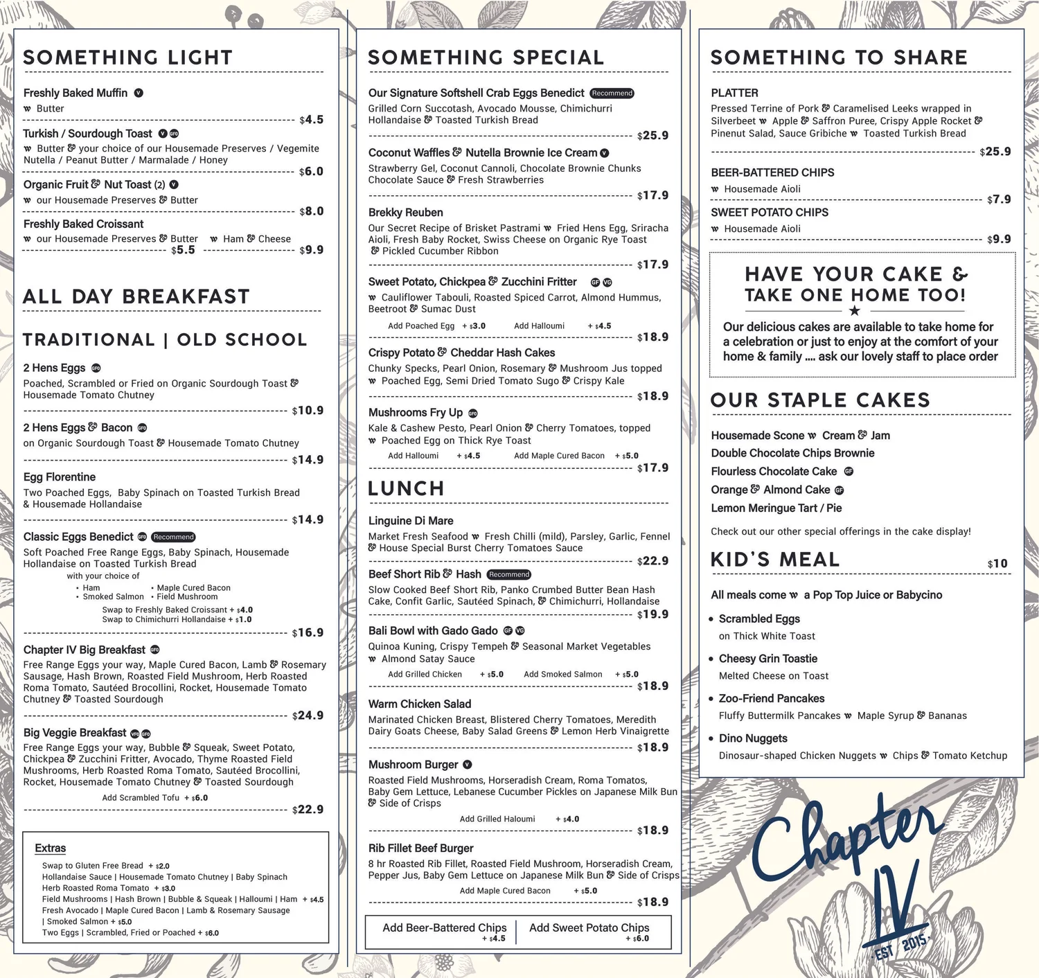 Breakfast at Chapter IV — foodieadam