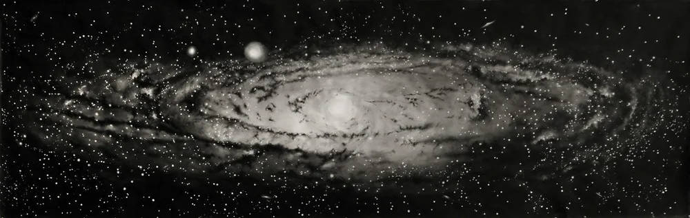 Andromeda Galaxy Painting