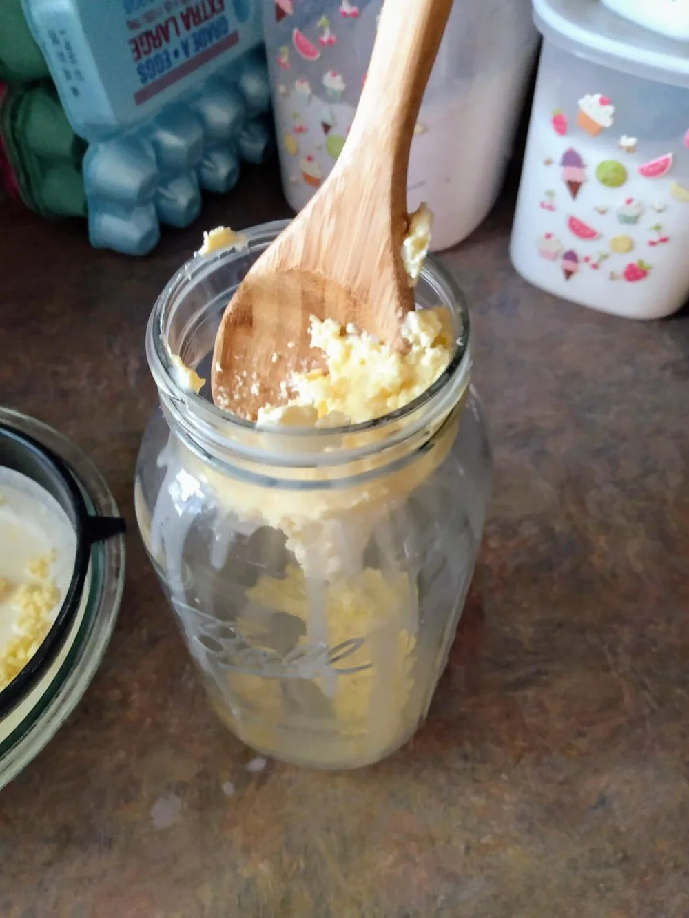Hoffman's Little Acres — Homemade Raw Milk Butter in a Jar (or mixer)