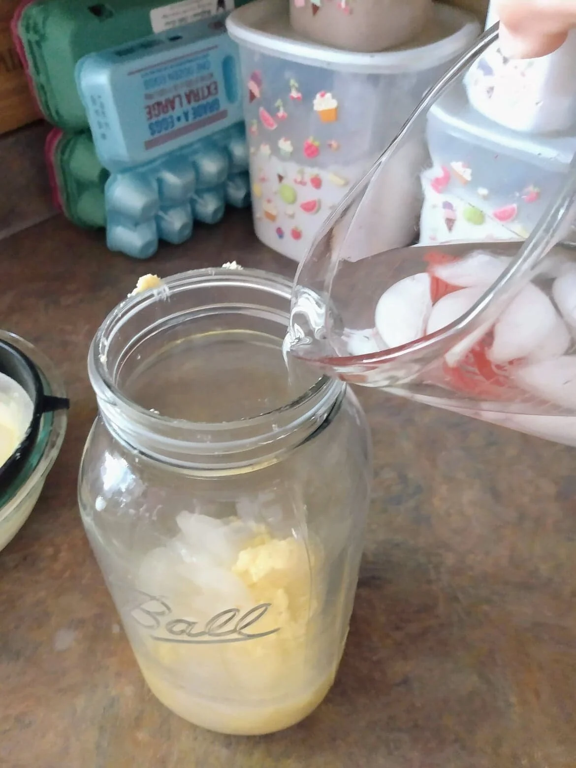 Hoffman's Little Acres — Homemade Raw Milk Butter in a Jar (or mixer)