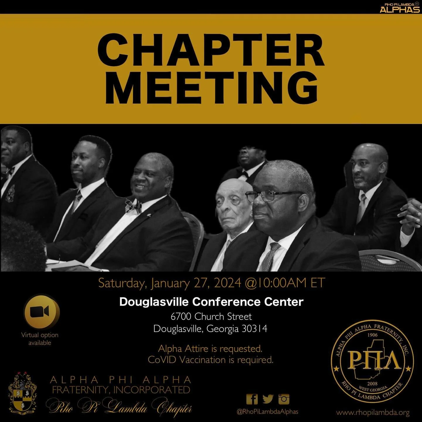 Alpha Phi Alpha Fraternity, Inc. - Rho Pi Lambda Chapter