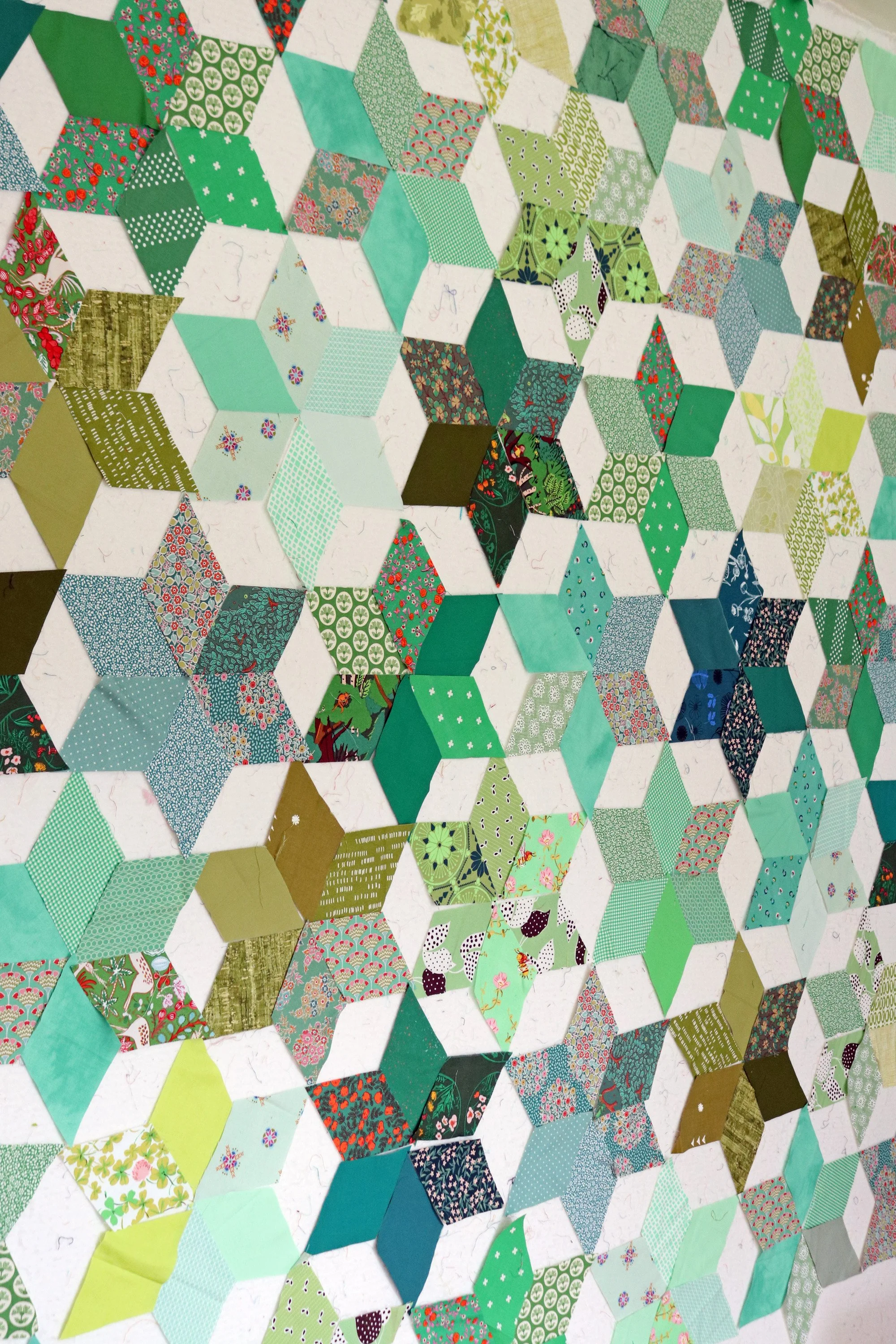 Starbright Star progress — Stitched in Color
