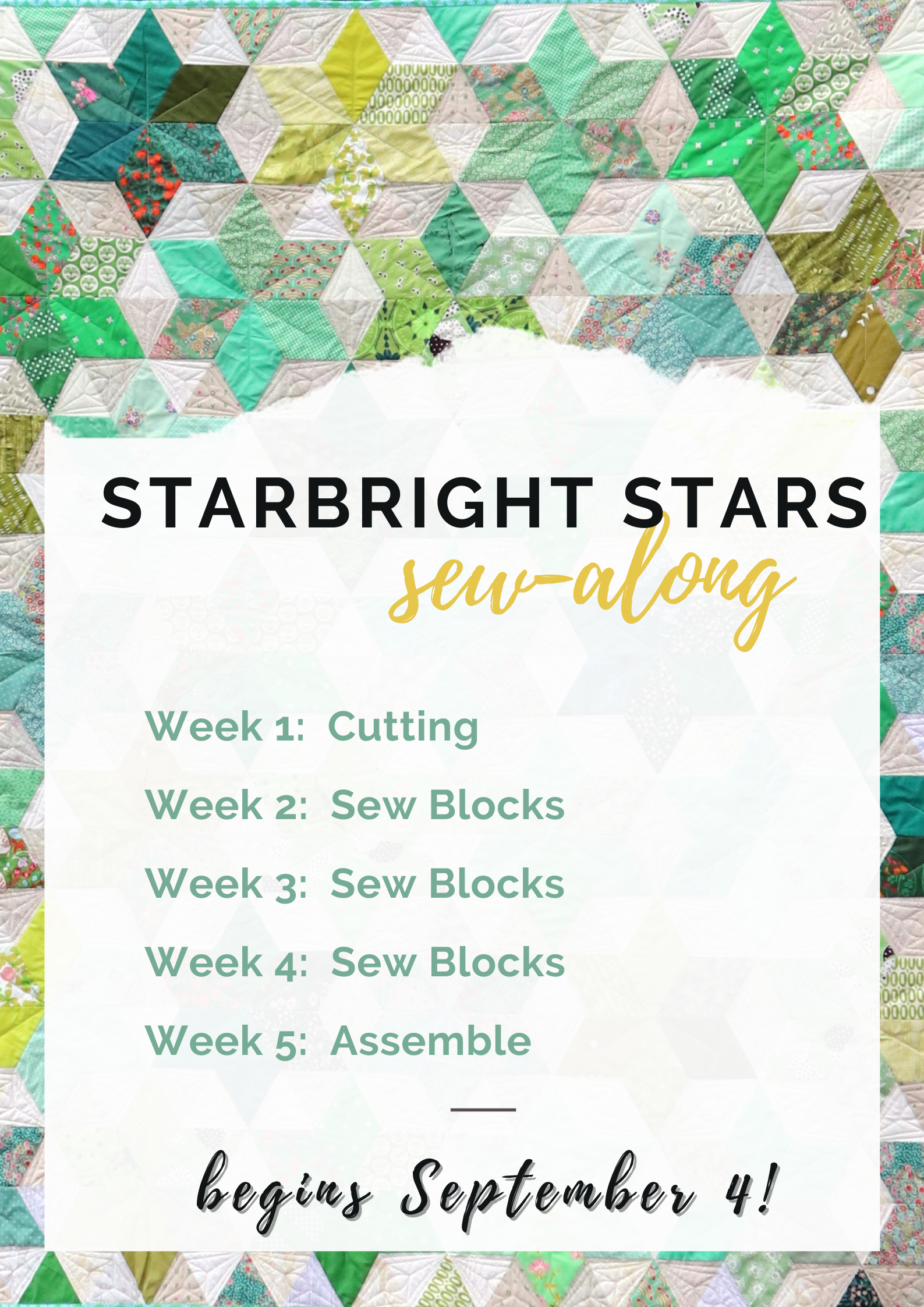 Starbright Stars Sew-Along — Stitched in Color