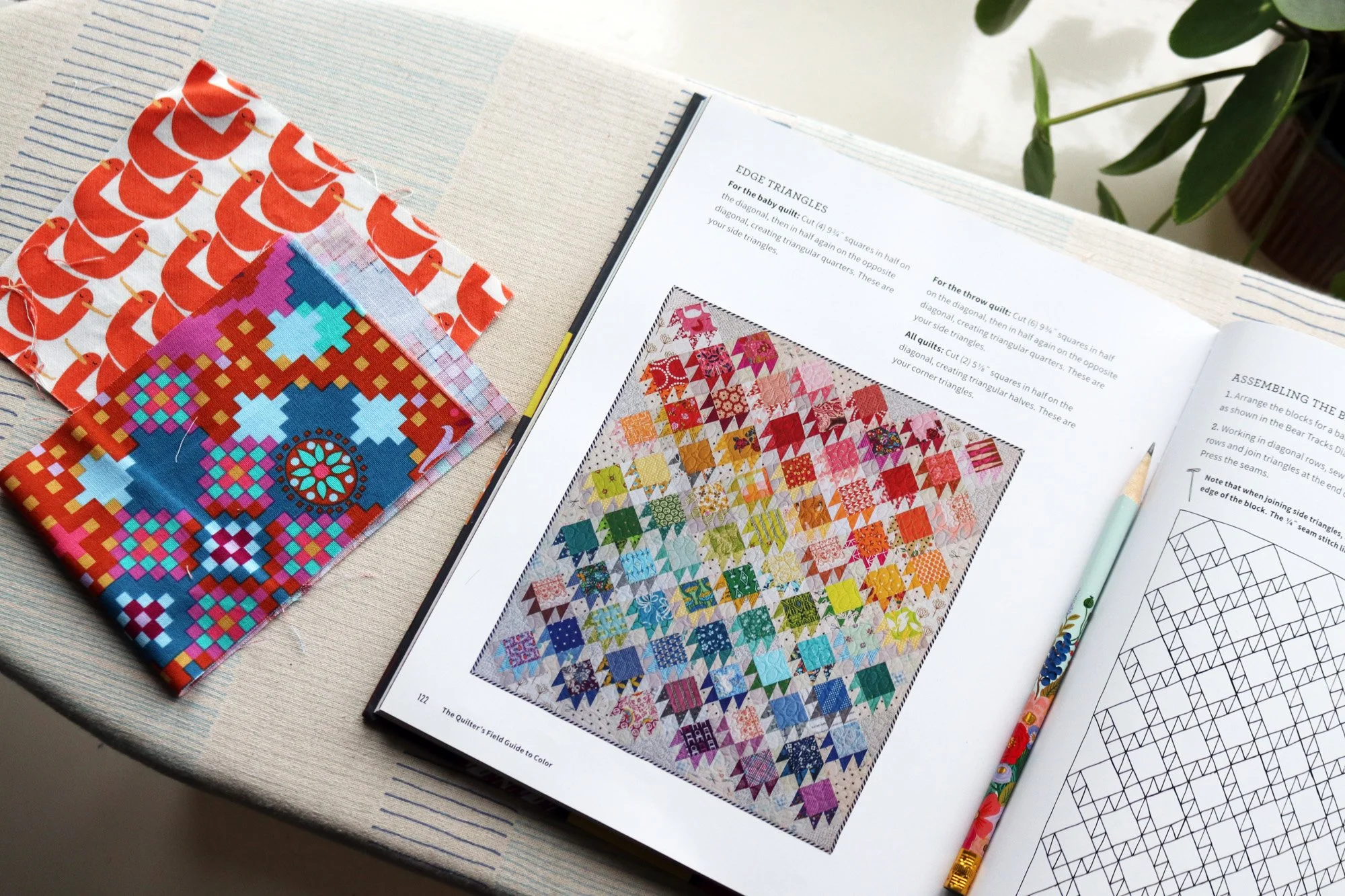 simple, scrappy Fun — Stitched in Color