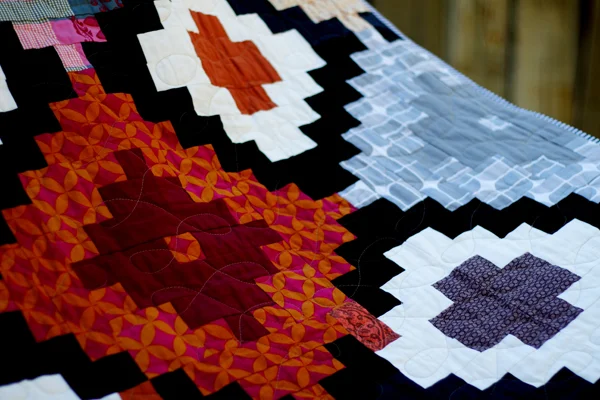 Ikat Print Quilts