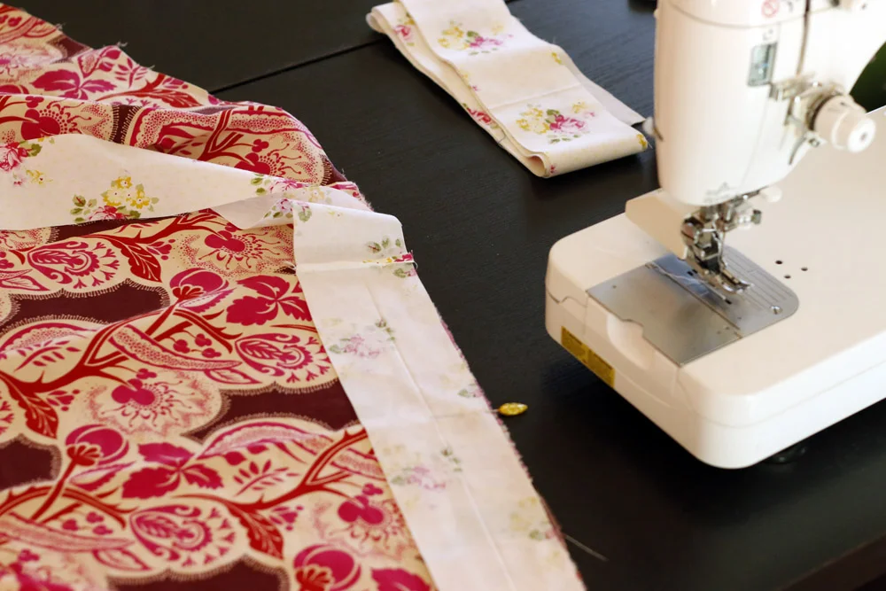 how to Enlarge a Backing for Longarm Quilting — Stitched in Color
