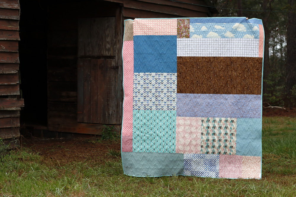 Blue Ridge Spring quilt — Stitched in Color
