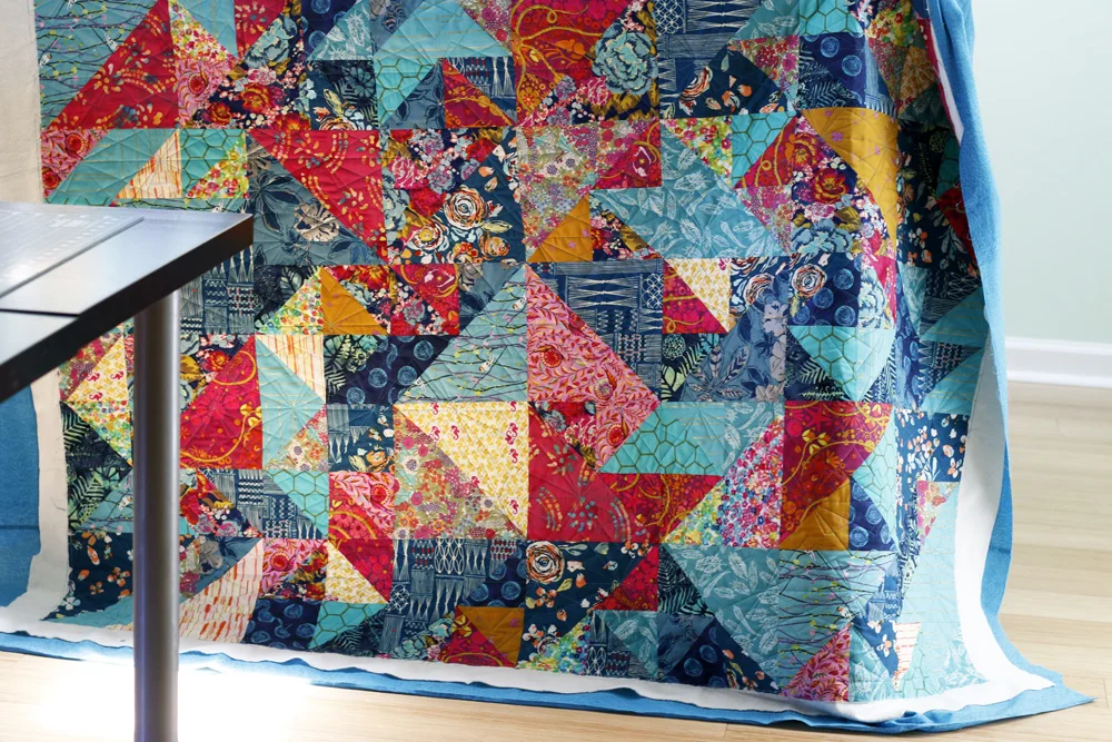 in the Quilting Studio, no. 11 — Stitched in Color