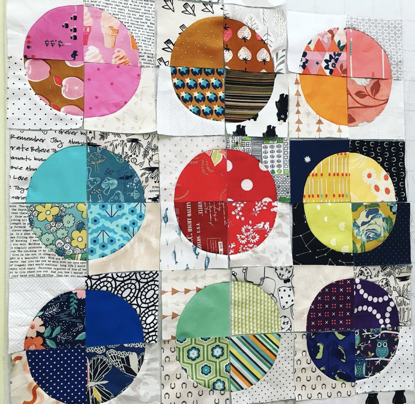 Dear Dottie: Sew Colorful Dots — Stitched in Color