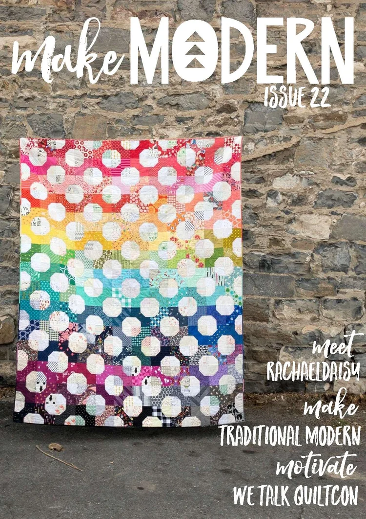 Make Modern - New Issue Day! — Stitched in Color