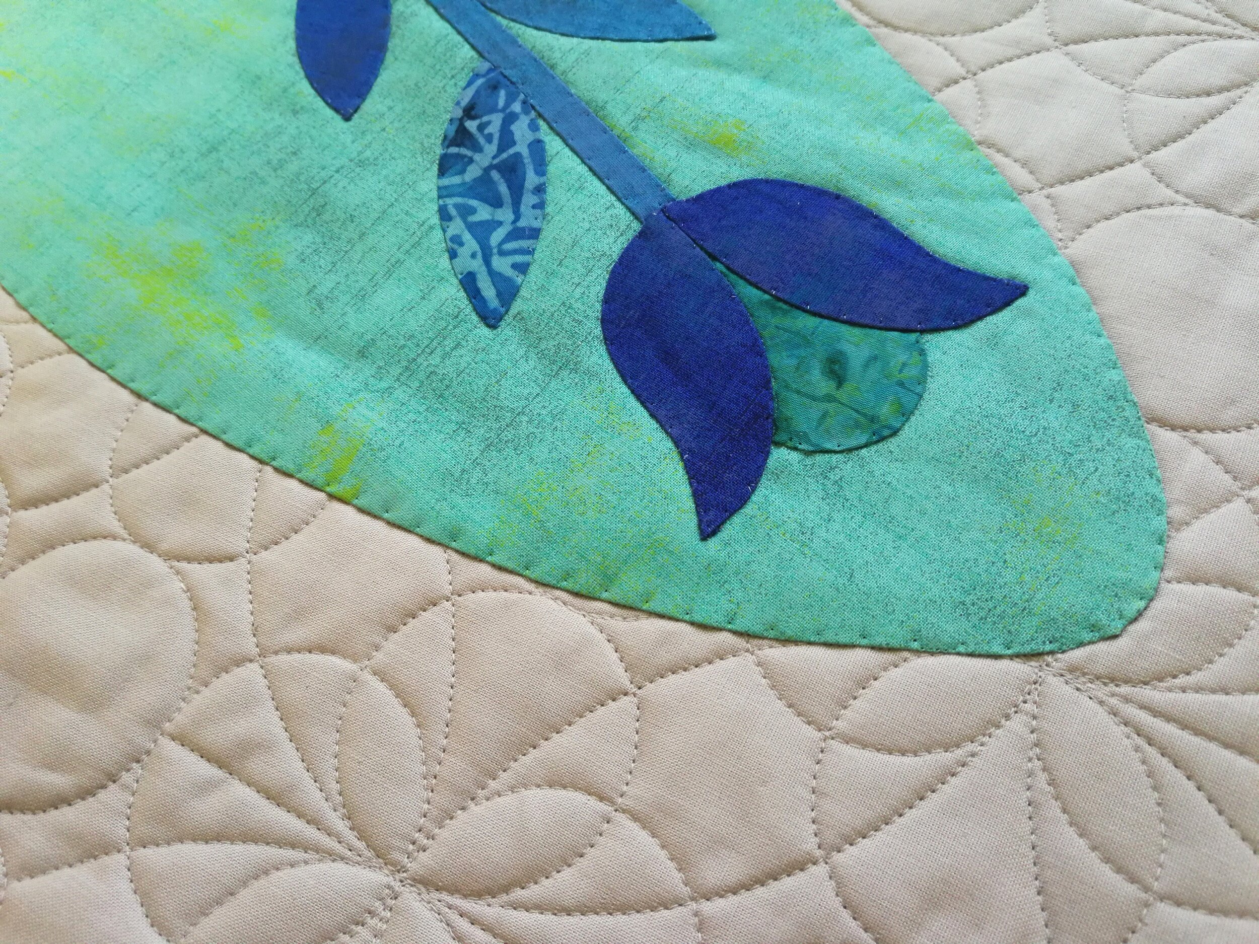 Quilting for Applique Quilts — Stitched in Color