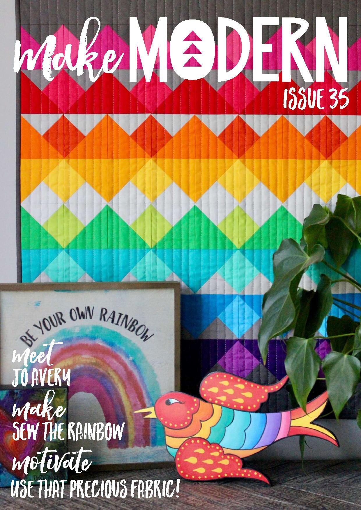 Make Modern - New Issue Day! — Stitched in Color