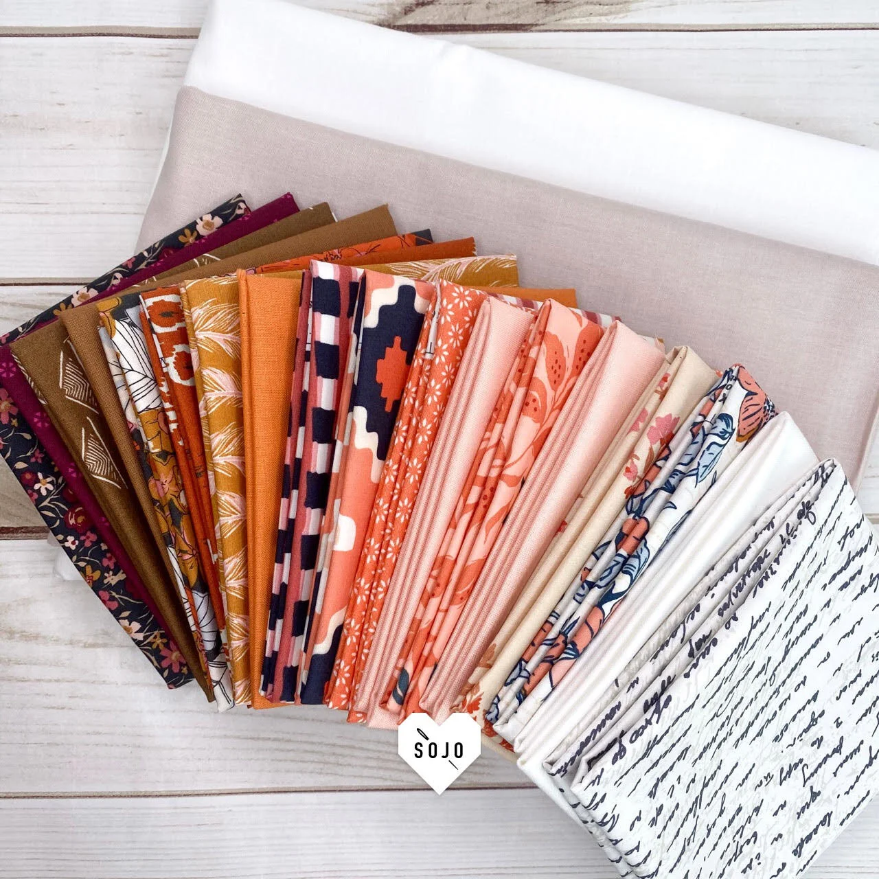 the Medium Contrast Ikat quilt — Stitched in Color