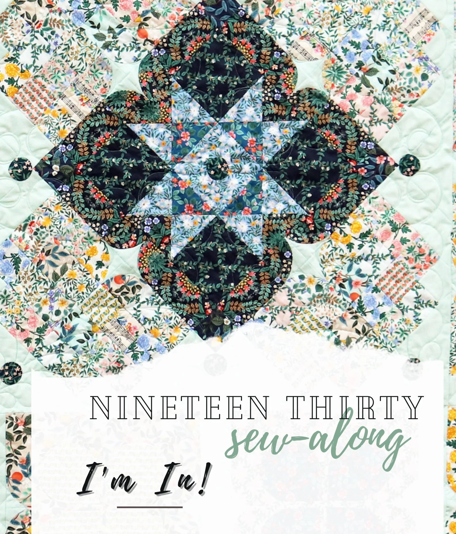 Nineteen Thirty quilt — Stitched in Color