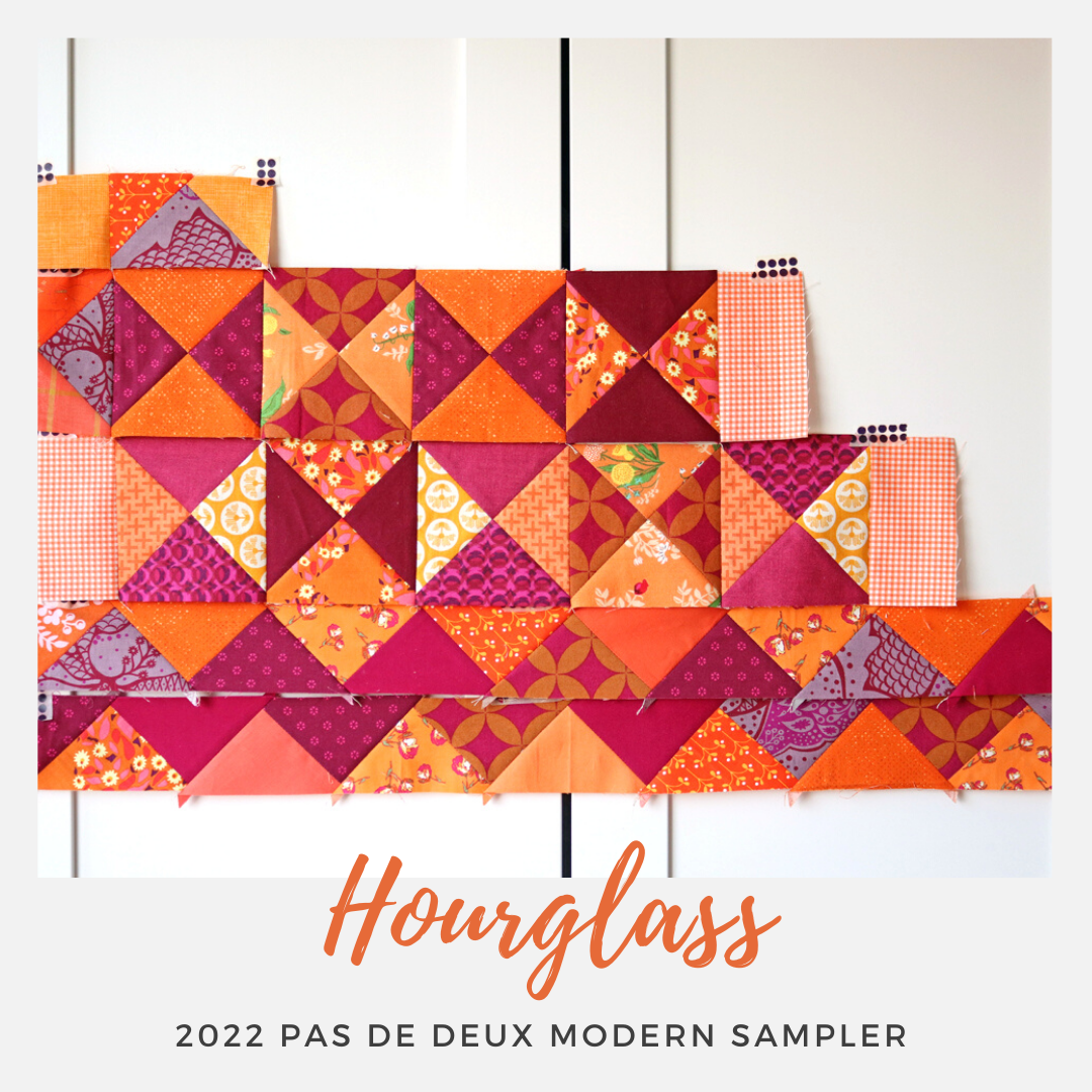 Hourglass, a tipsy triangle ensemble — Stitched in Color