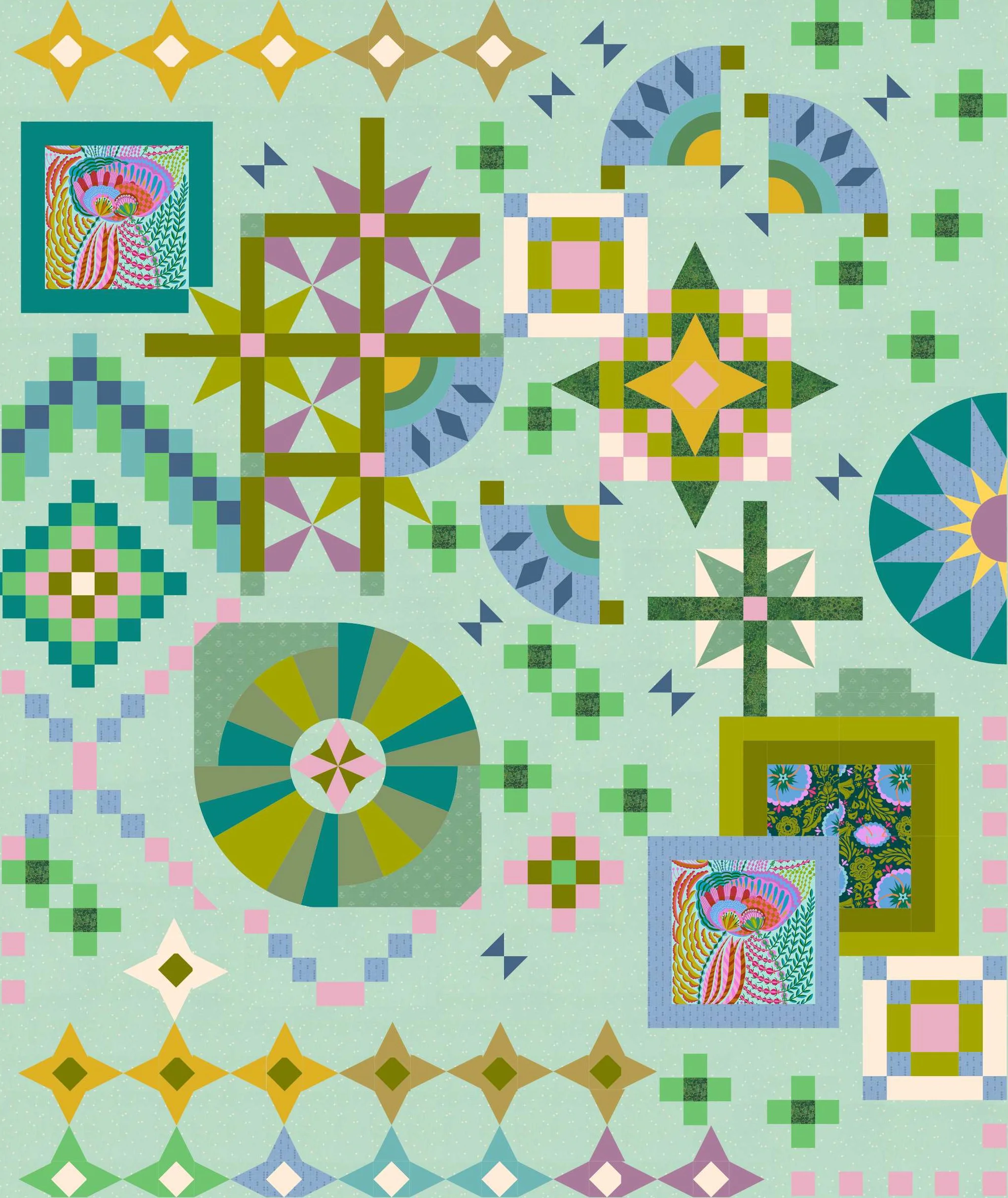 how to start your Positivities quilt journey — Stitched in Color