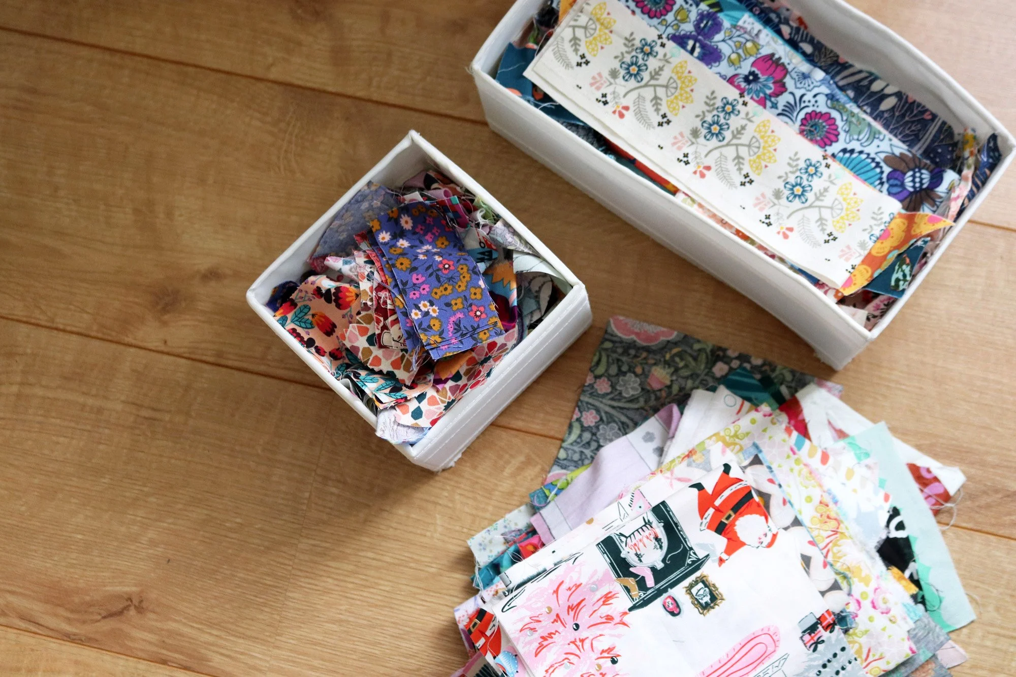 how to Sort + Organize your Fabric Scraps — Stitched in Color