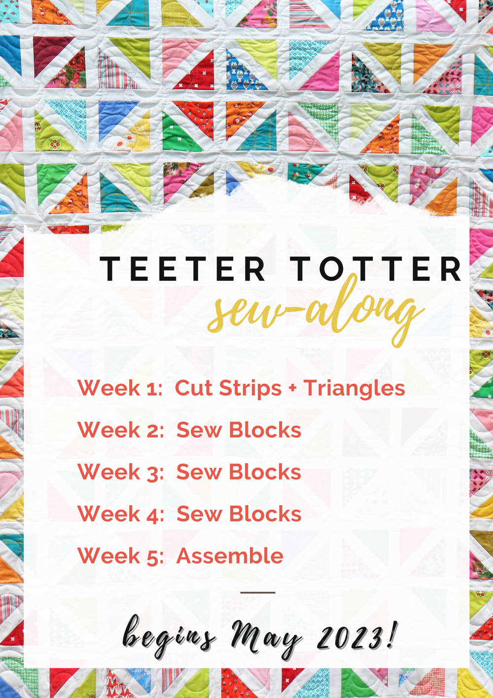 Teeter Totter Sew-Along — Stitched in Color