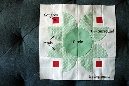Lotus block tutorial — Stitched in Color