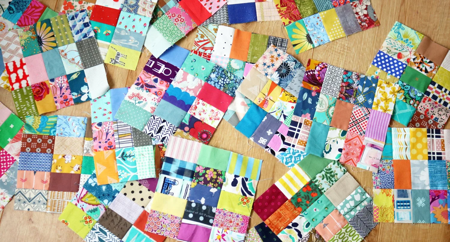 how to Use ALL Your Scraps — Stitched in Color