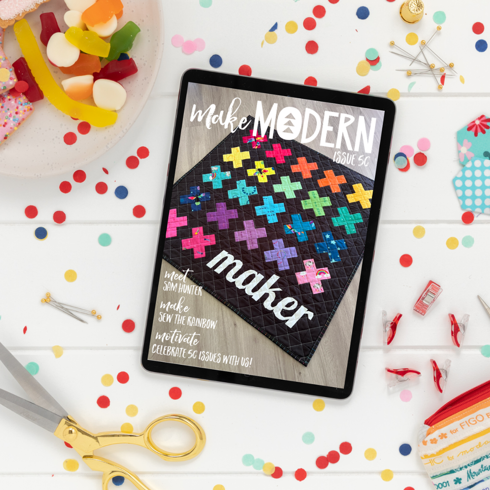 Make Modern - New Issue Day! — Stitched in Color