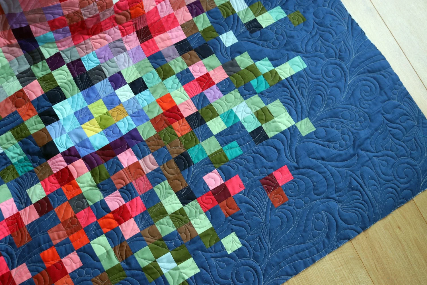 in the Quilting Studio, no. 50 — Stitched in Color
