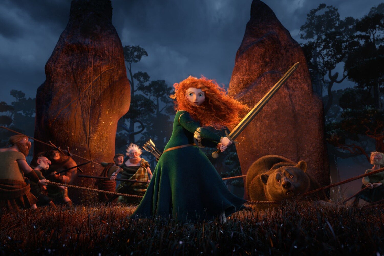 'Brave' movie review: Pixar's Scottish-themed medieval adventure — The ...