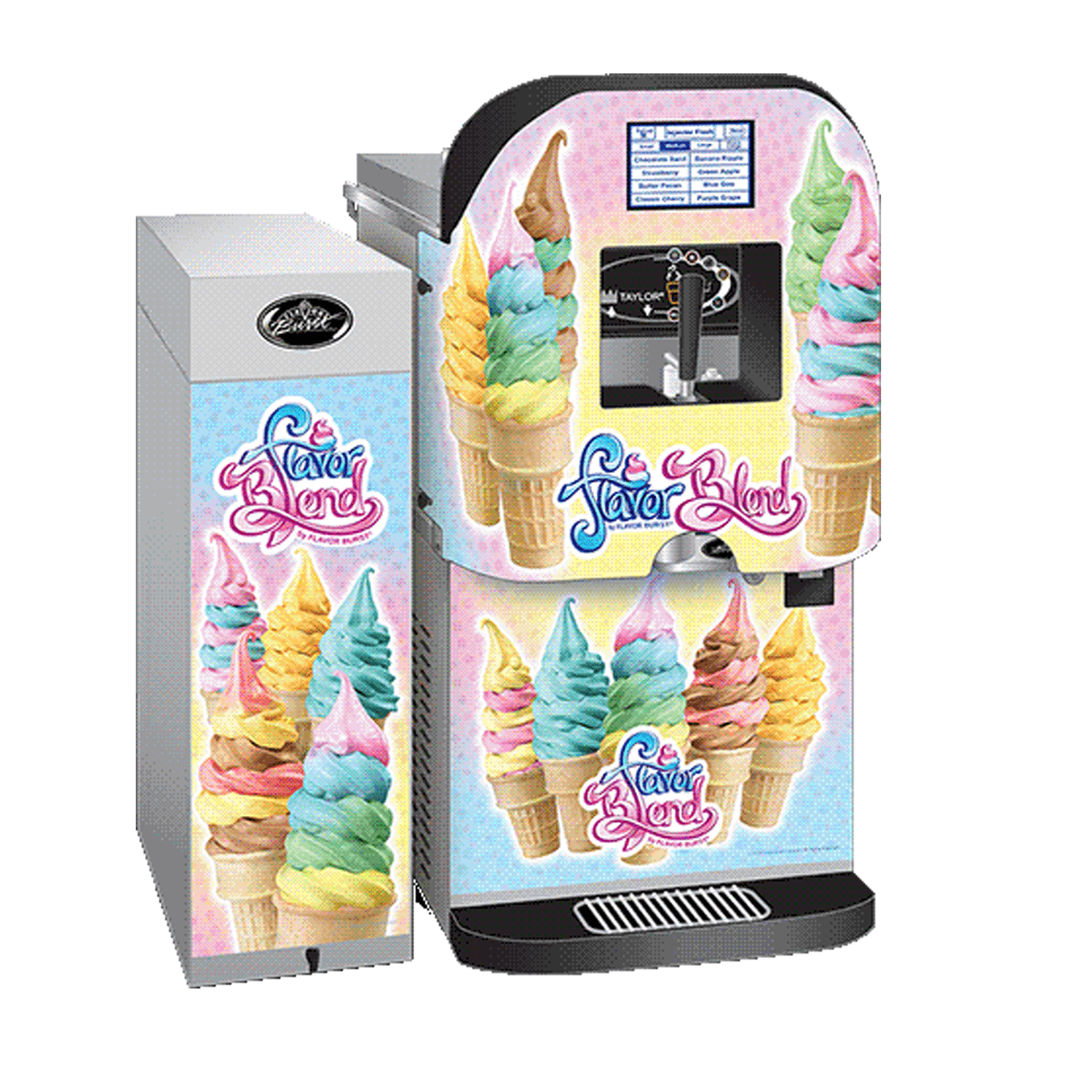 Flavor Burst - Add 8 to 16 flavors to your soft serve machine — Taylor ...