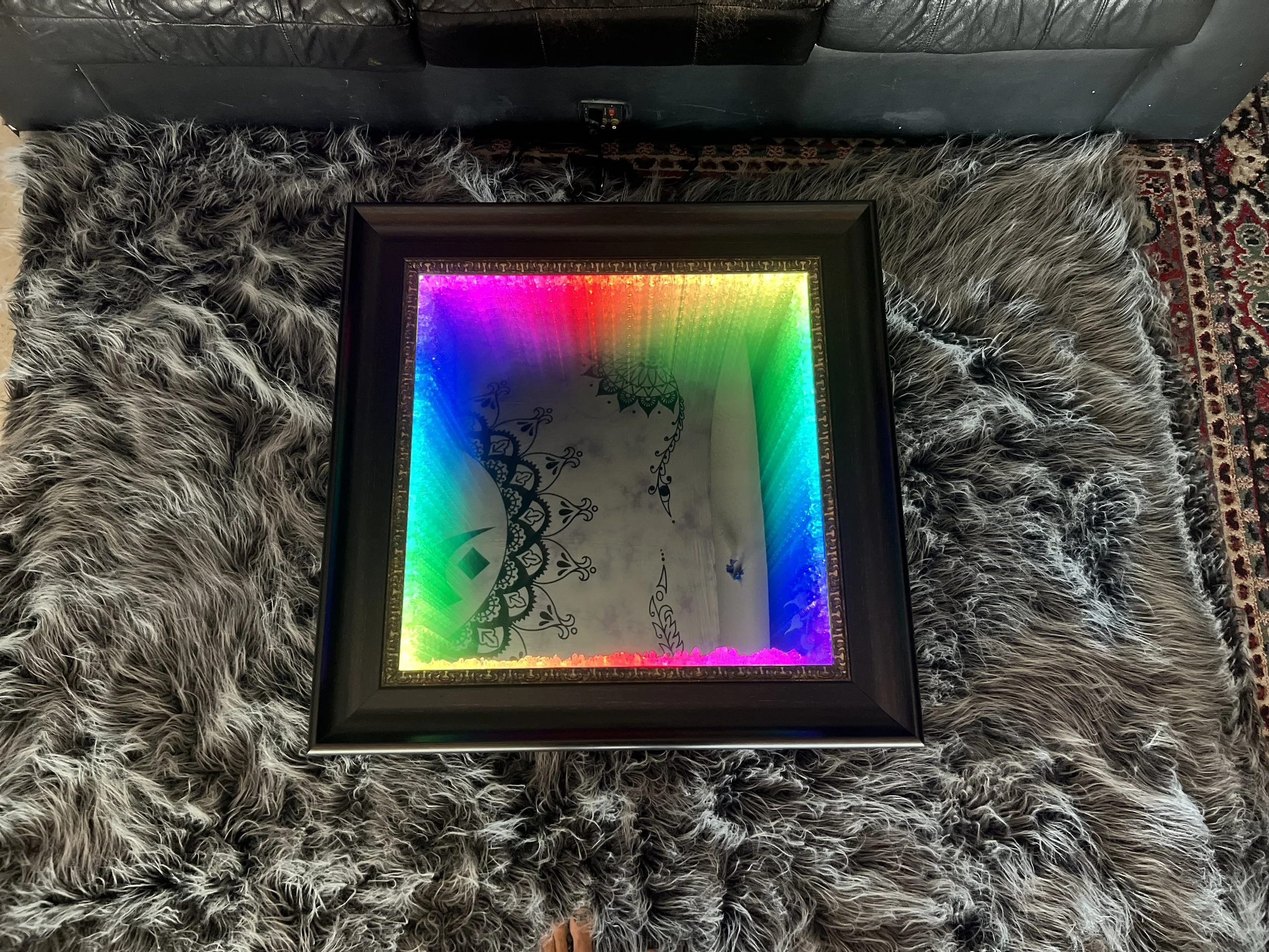 Quartz-Crystal-Infinity-Mirror-Coffee-Table — Nicky Alice